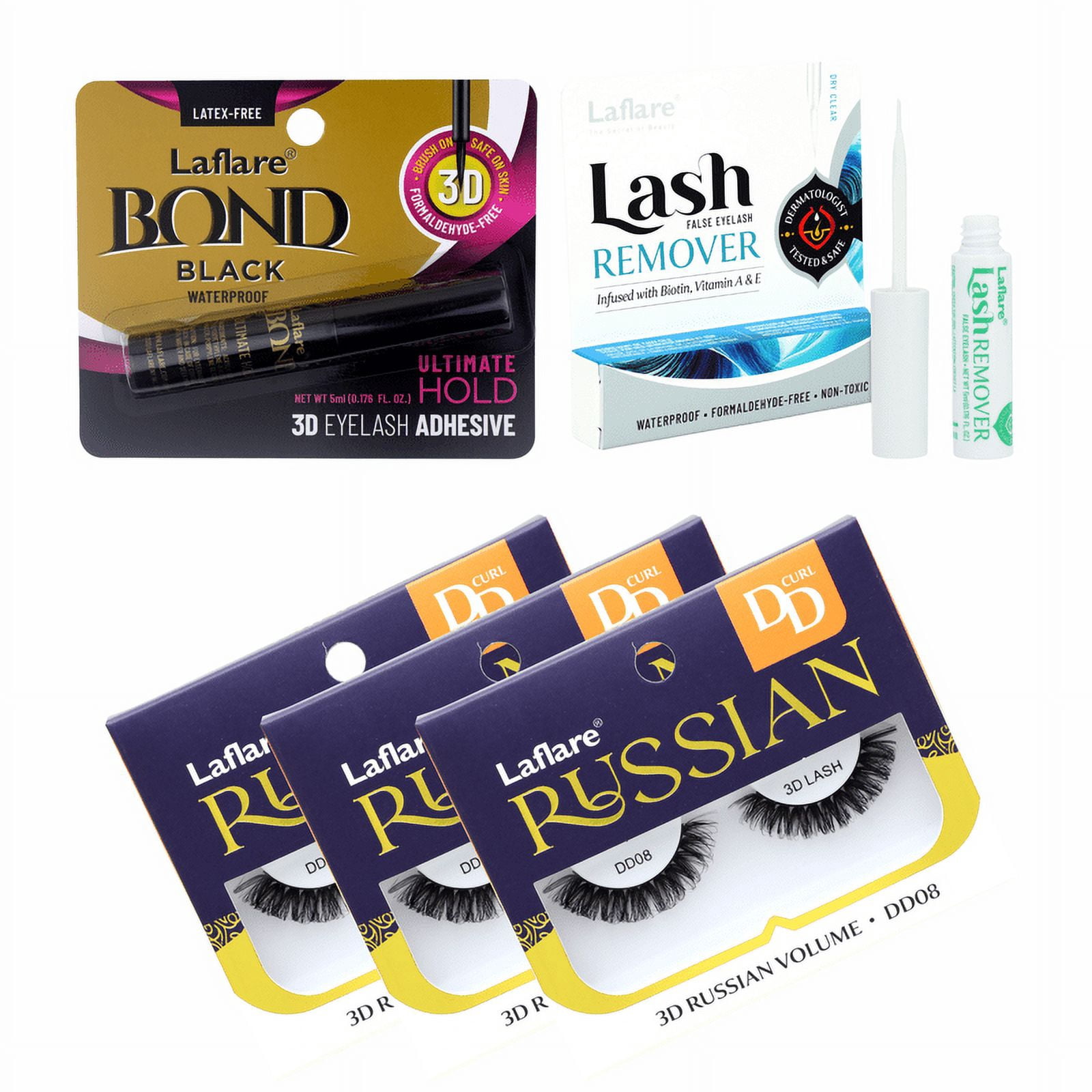 Laflare 3D Russian (MAX) Volume Wispy, Fluffy, Dramatic, Lightweight ...
