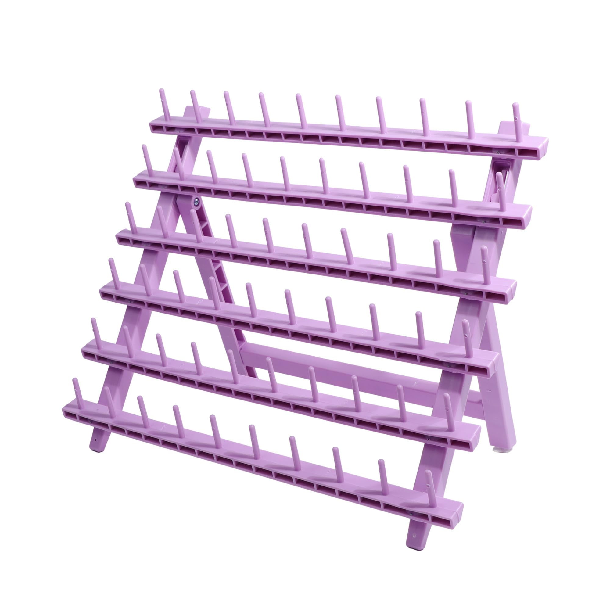 Laflare Braid Rack 60 Spools, PP Braiding Hair Stand, Thread Rack ...