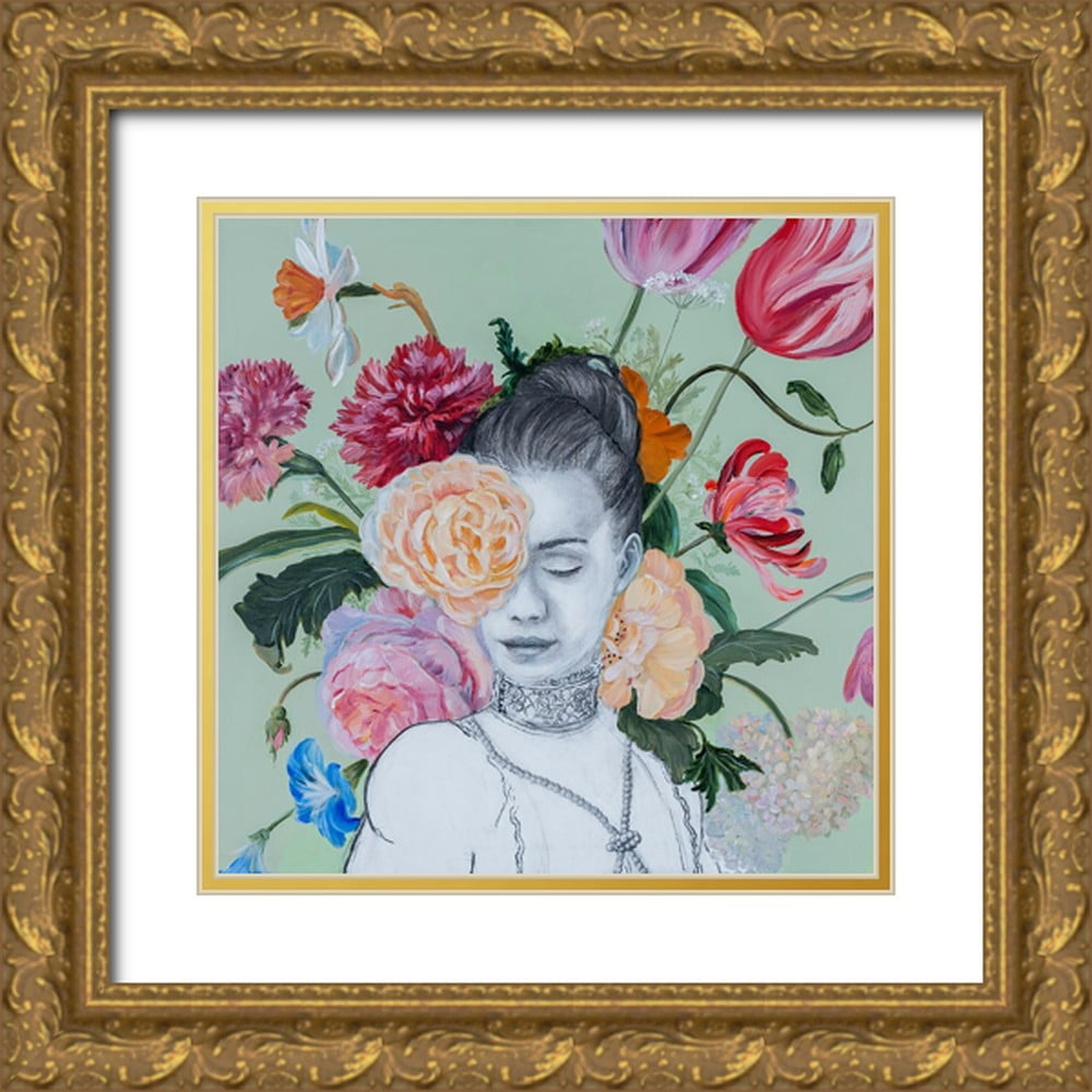 Lafrate, Sandra 15x15 Gold Ornate Wood Framed with Double Matting ...