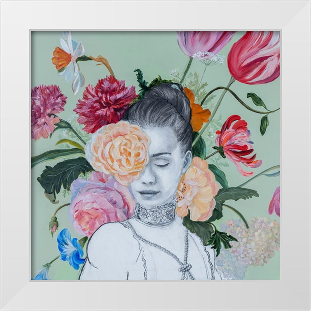 Lafrate, Sandra 26x26 White Modern Wood Framed Museum Art Print Titled ...