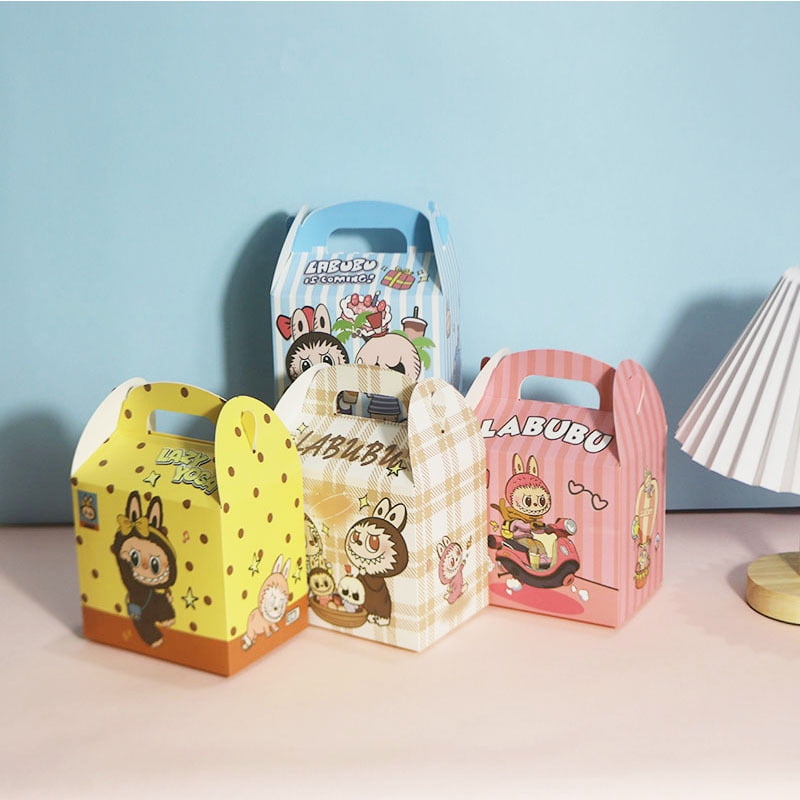 Lafufu Dessert Boxes 4pcs - Candy, Mousse Cake, Chocolate Treat Boxes ...