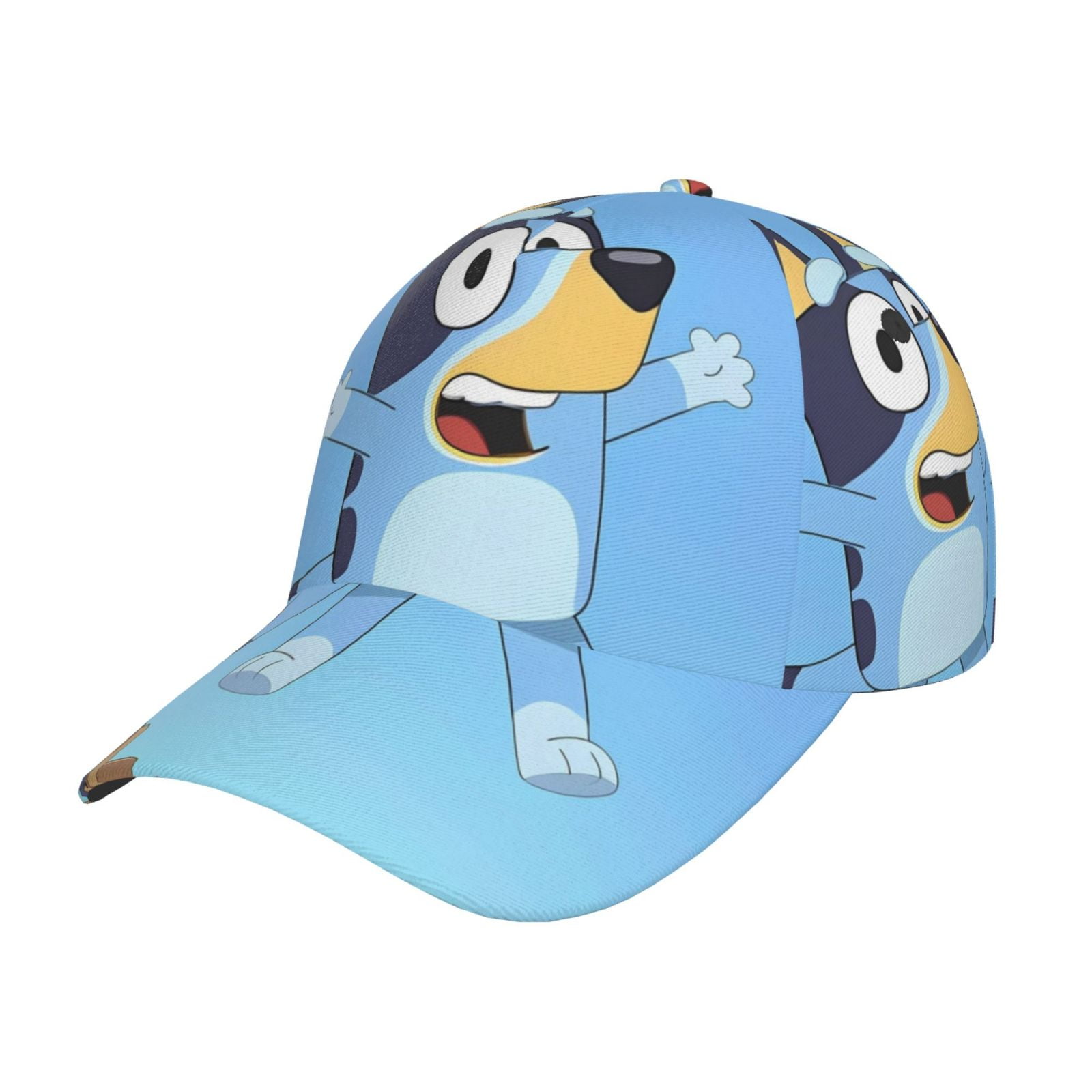 Lafuoo Bluey Pattern Curved Brim Baseball Cap, Adjustable Sports Travel ...