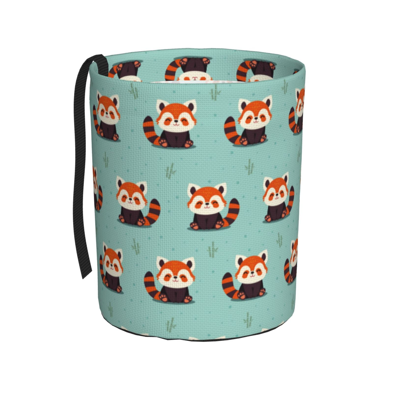 Lafuoo Fox Pattern Car Trash Can with Velcro Webbing, Suitable for ...