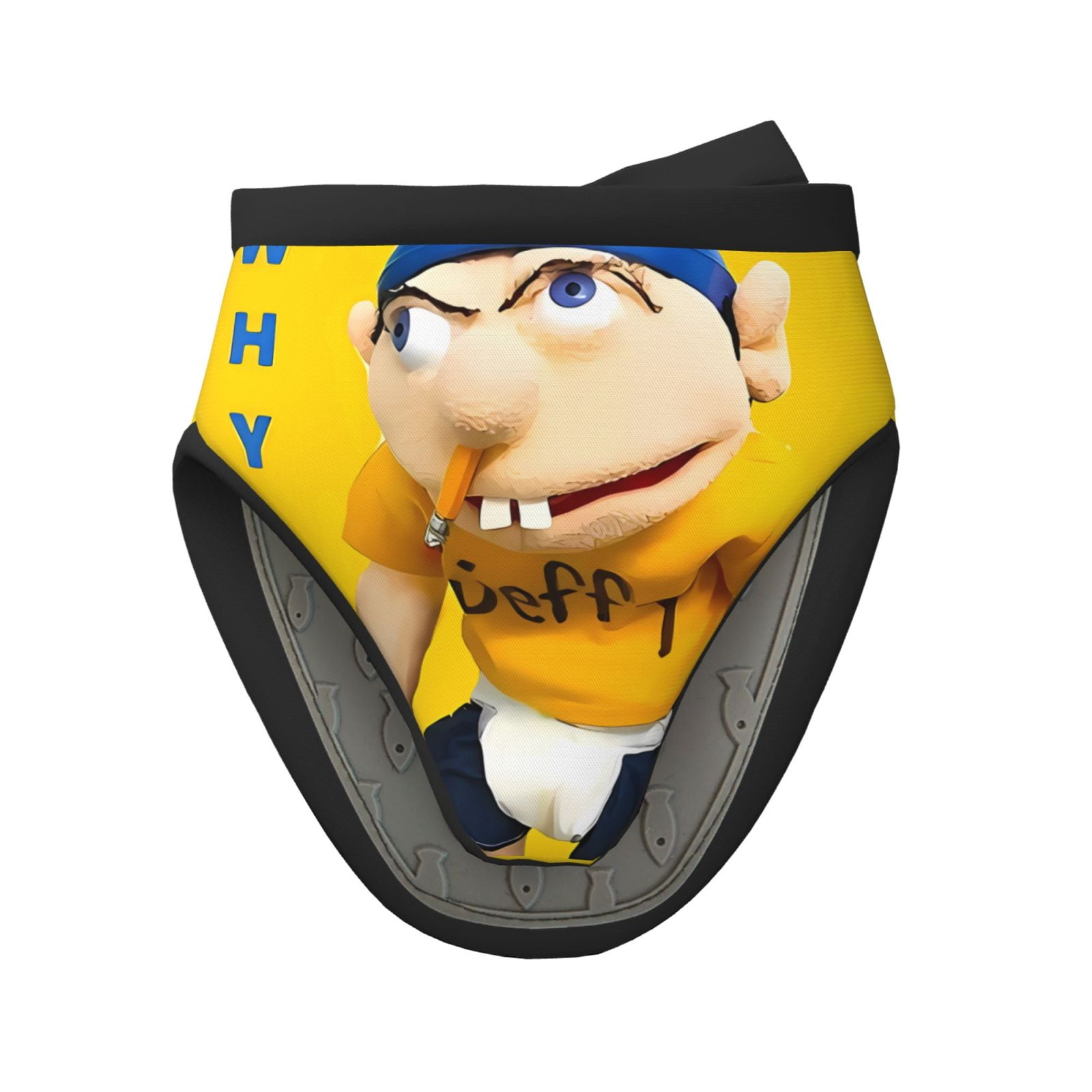 Lafuoo Sml Jeffy Pattern Non-slip Mini Oven Mitts, Silicone Heat ...