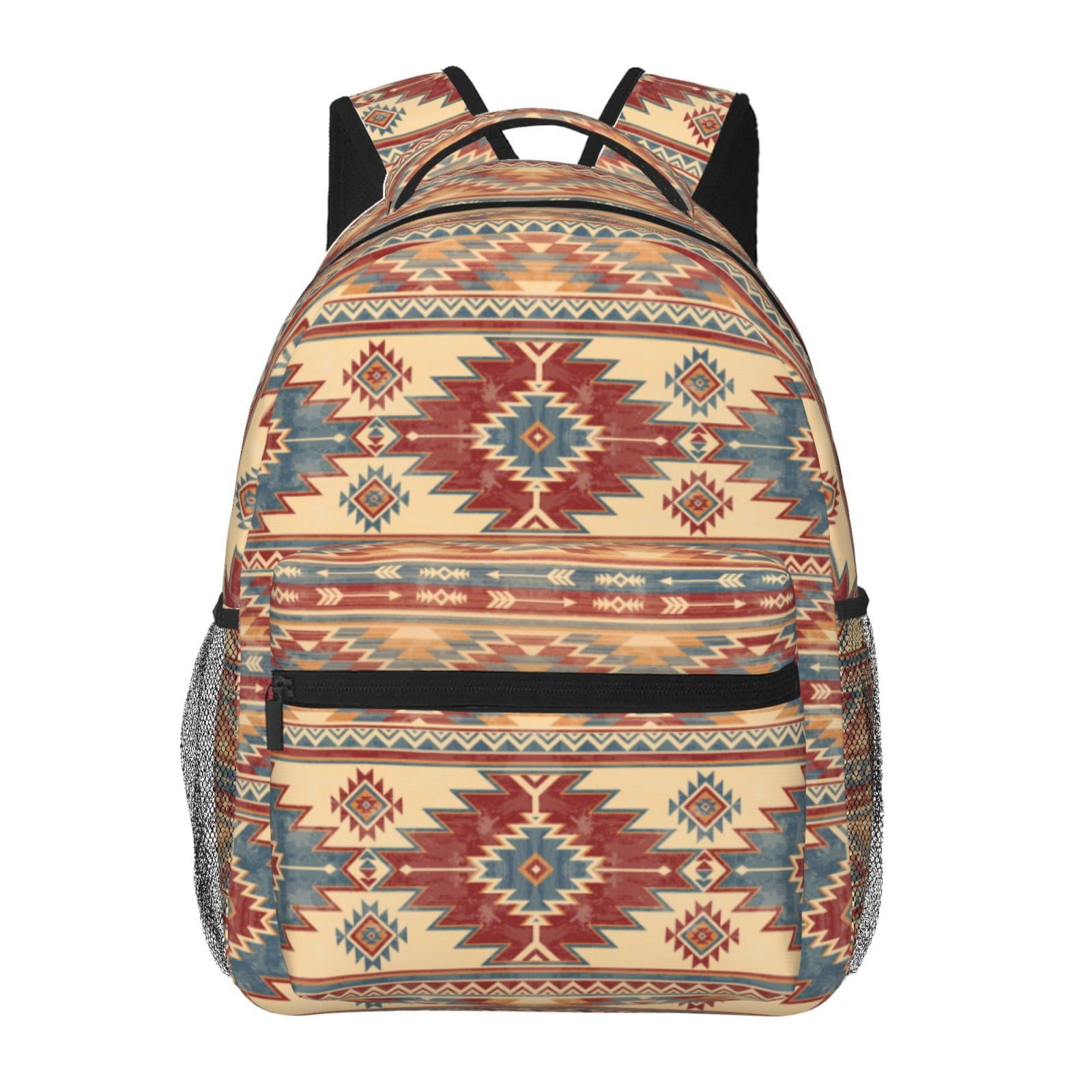 Lafuoo Traditional Tribal Aztec Pattern Casual Backpack, Adjustable ...