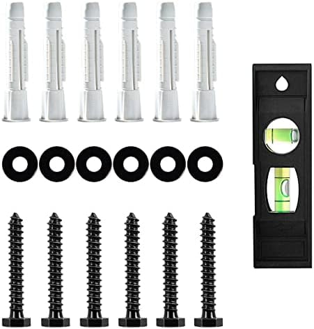 Lag Bolt Kit for TV Wall Mount Comes with M8×65mm Lag Bolt & Washer for Wood Stud, Plastic ...