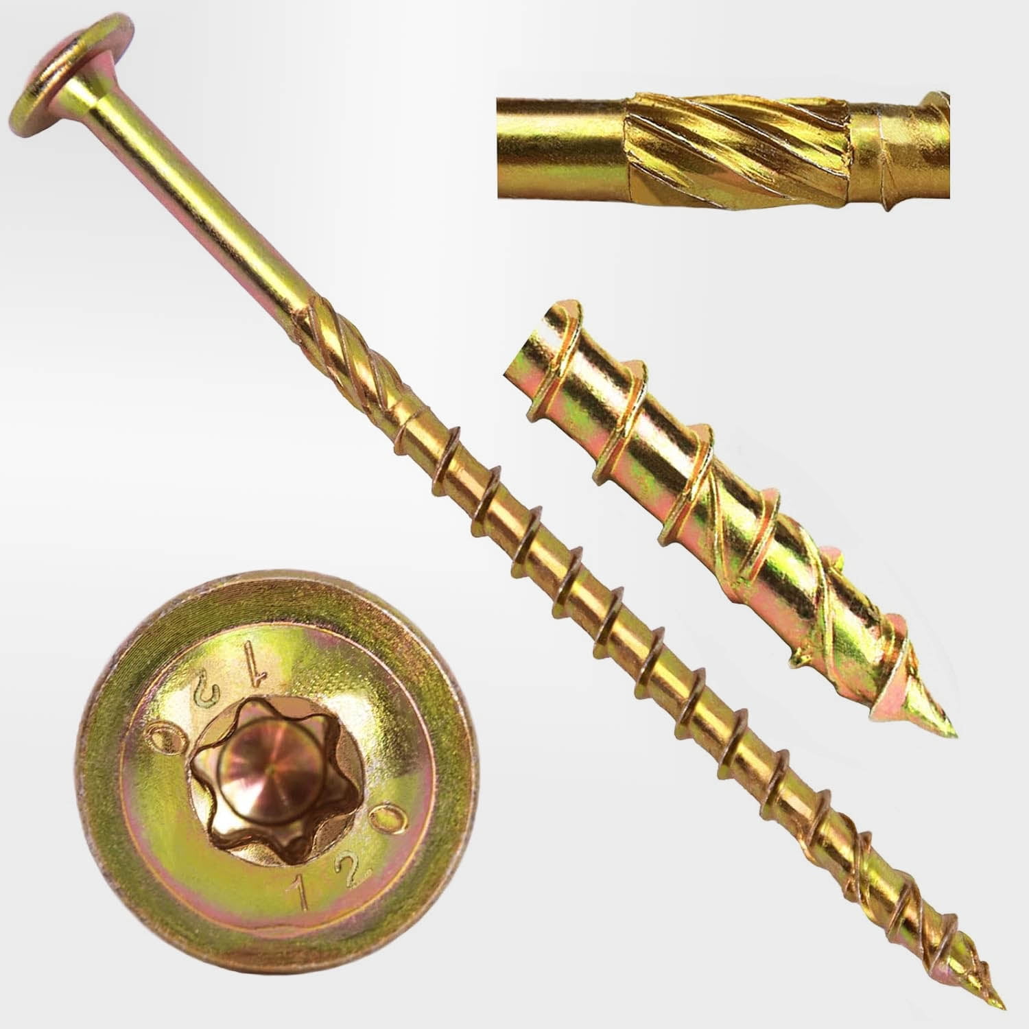 Lag Screws, Structural Screws, Construction Lag Screws Torx/Star T30 ...