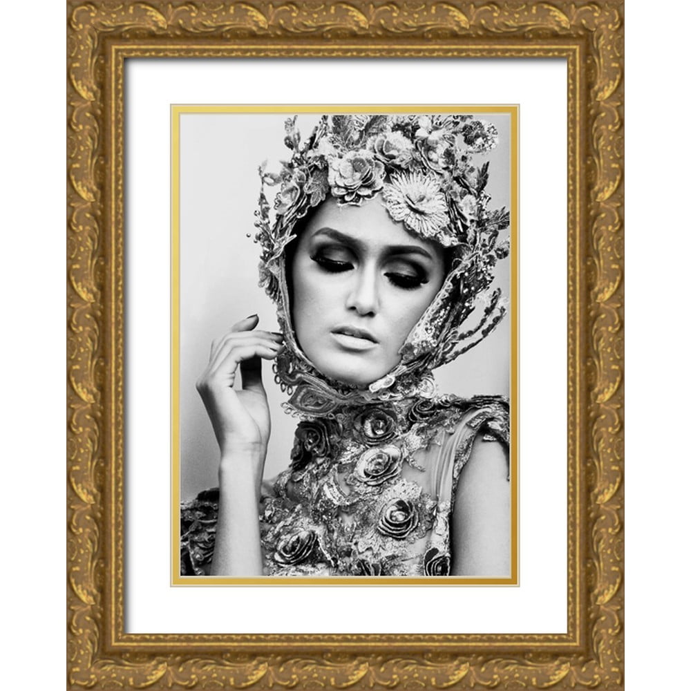 Lagaa, Kahar 11x14 Gold Ornate Wood Framed with Double Matting Museum Art Print Titled - Someone ...