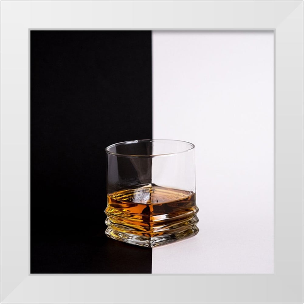 Lagandre Transgressed, Thierry 26x26 White Modern Wood Framed Museum ...