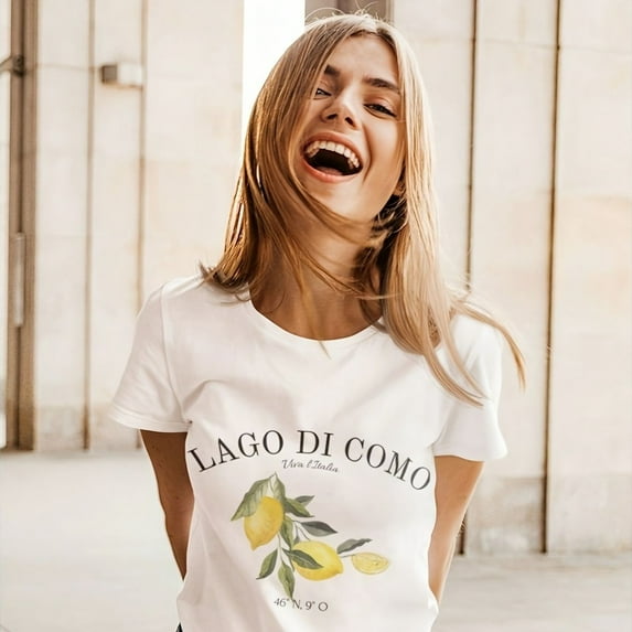 Lago Di Como Print Lake Como S1Hirt Lake Como Italhirt Italy Lake Como ...