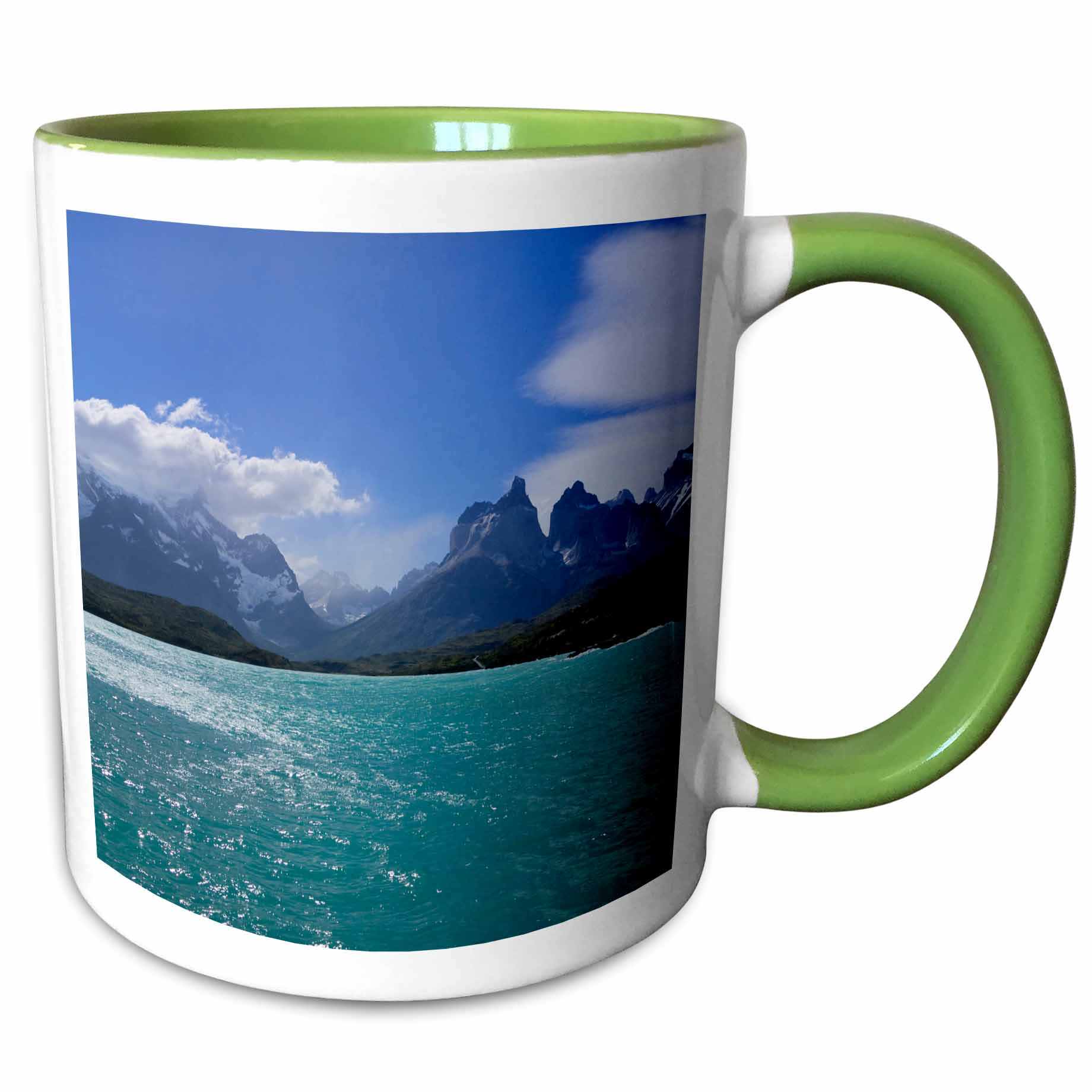 3drose, Lago Sarmiento with Torres Del Paine, Patagonia, Chile - Sa05 ...