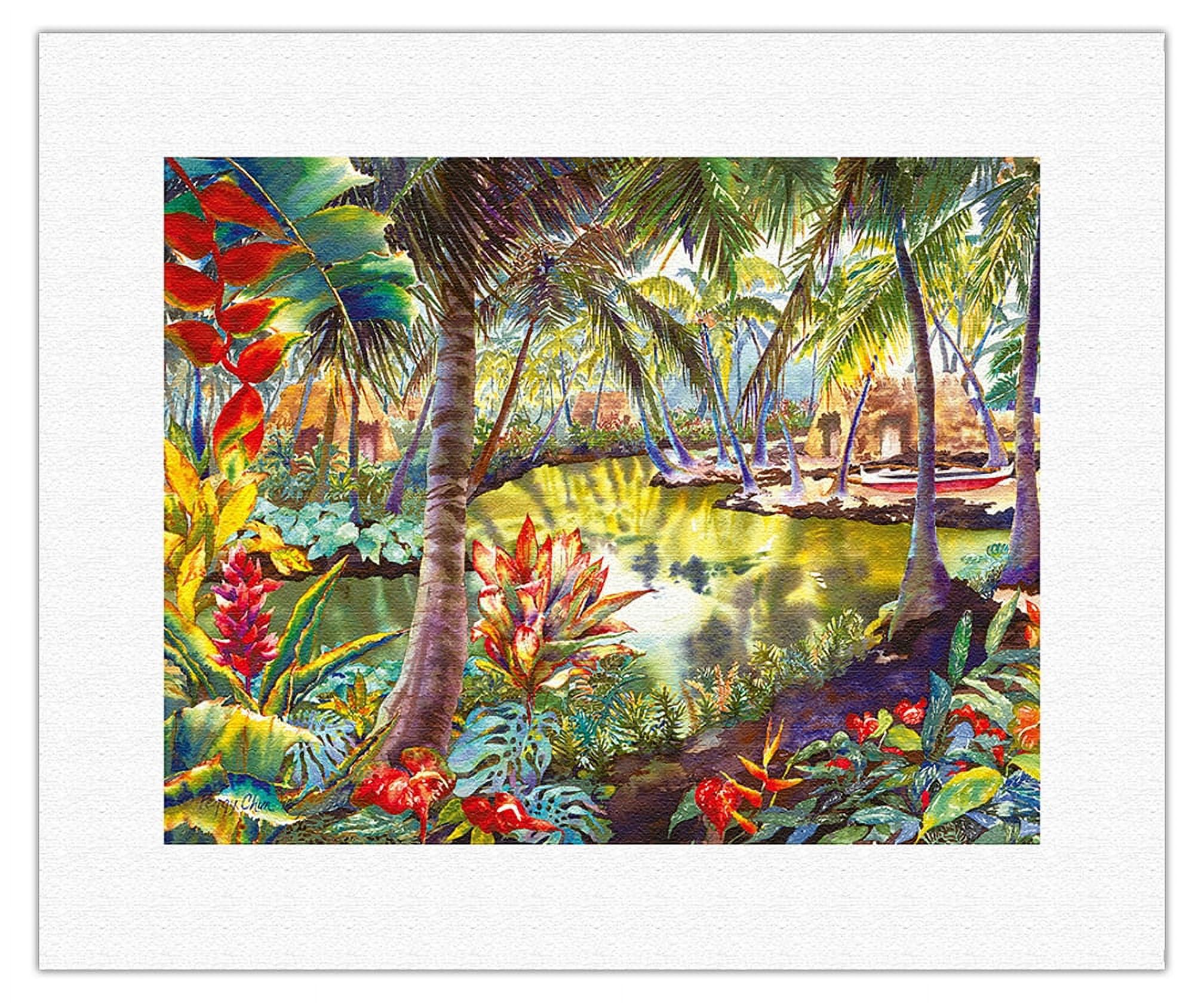 Lagoon Retreat - Hawaiian Hidden Lagoon - From an Original Hawaii ...