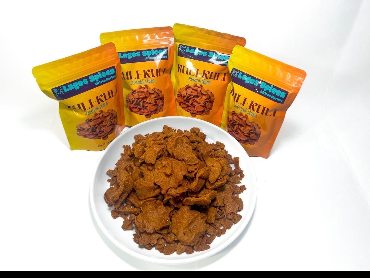 Lagos Spices Kuli Kuli | Pack of 5 - Walmart.com