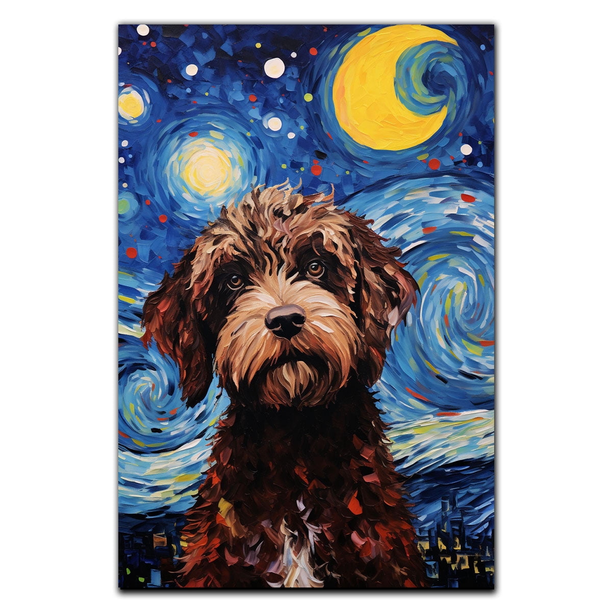 Lagotto Romagnolo Paintings Canvas for Wall Decorations - Paintings ...