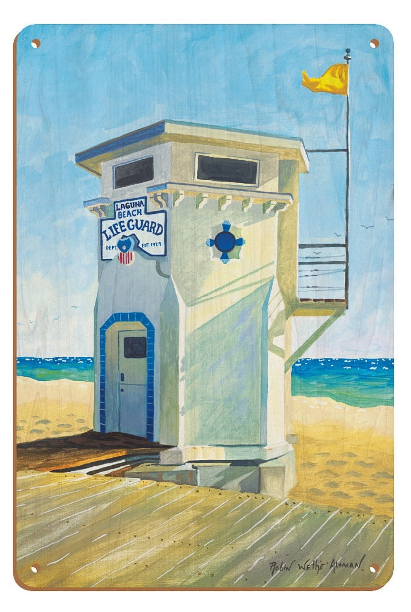 Laguna Beach Lifeguard Tower - Main Beach - California - From an ...