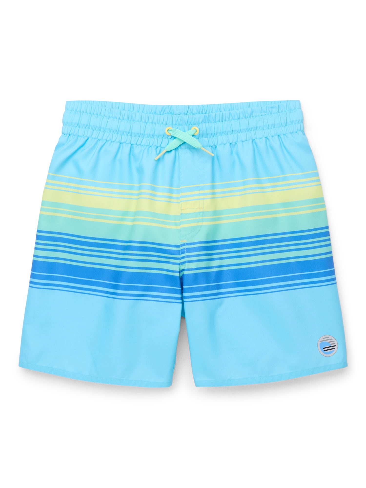 Laguna Boys Midway Stripe Volley Swim Trunks, Sizes 8-16 - Walmart.com
