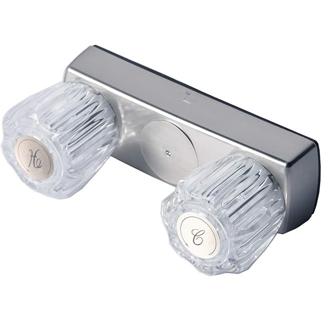 Laguna Brass 3330ABN Mobile Home Two Handle Non-Metallic 4" Shower ...