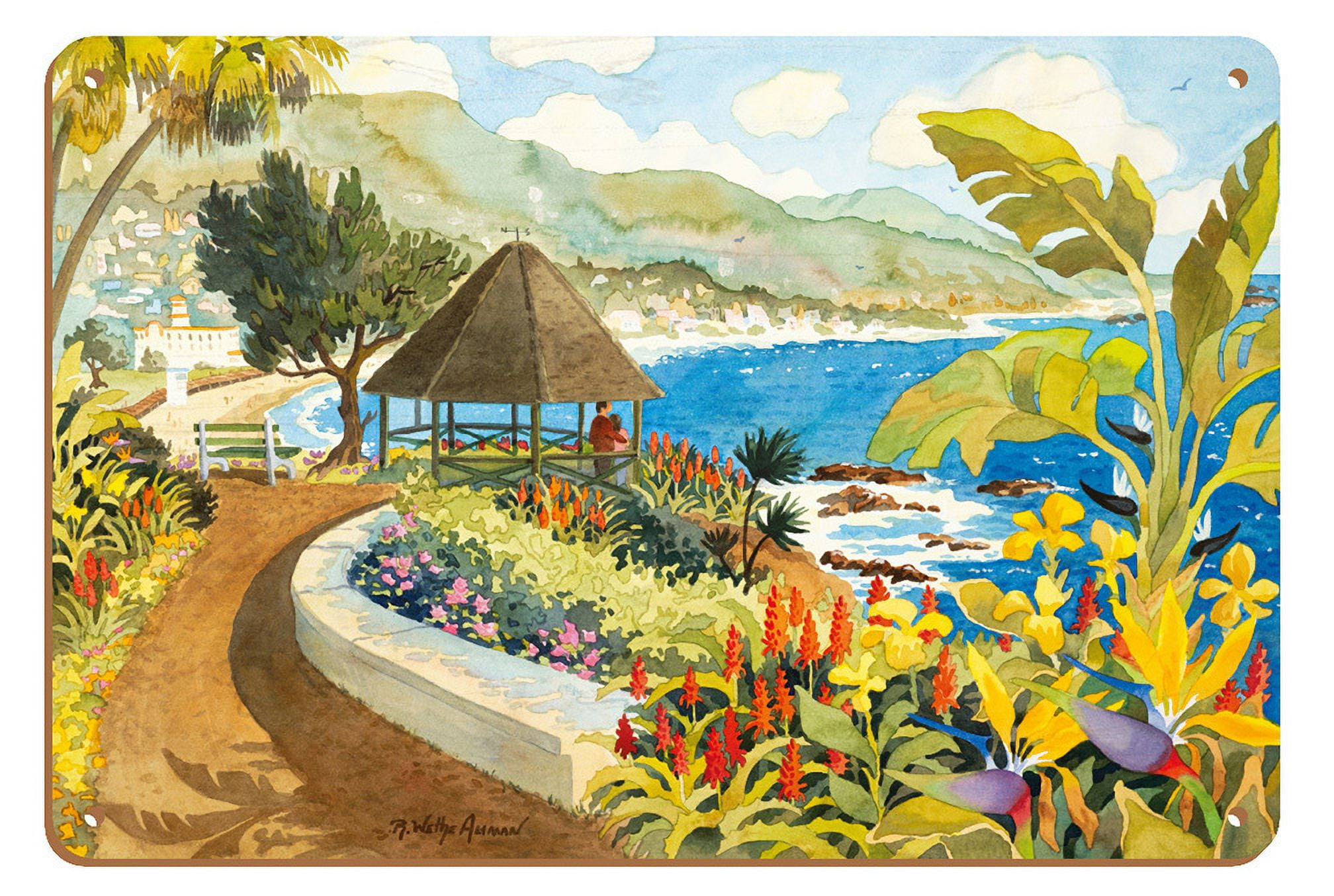 Laguna Gazebo - Heisler Park - Laguna Beach California - From an ...