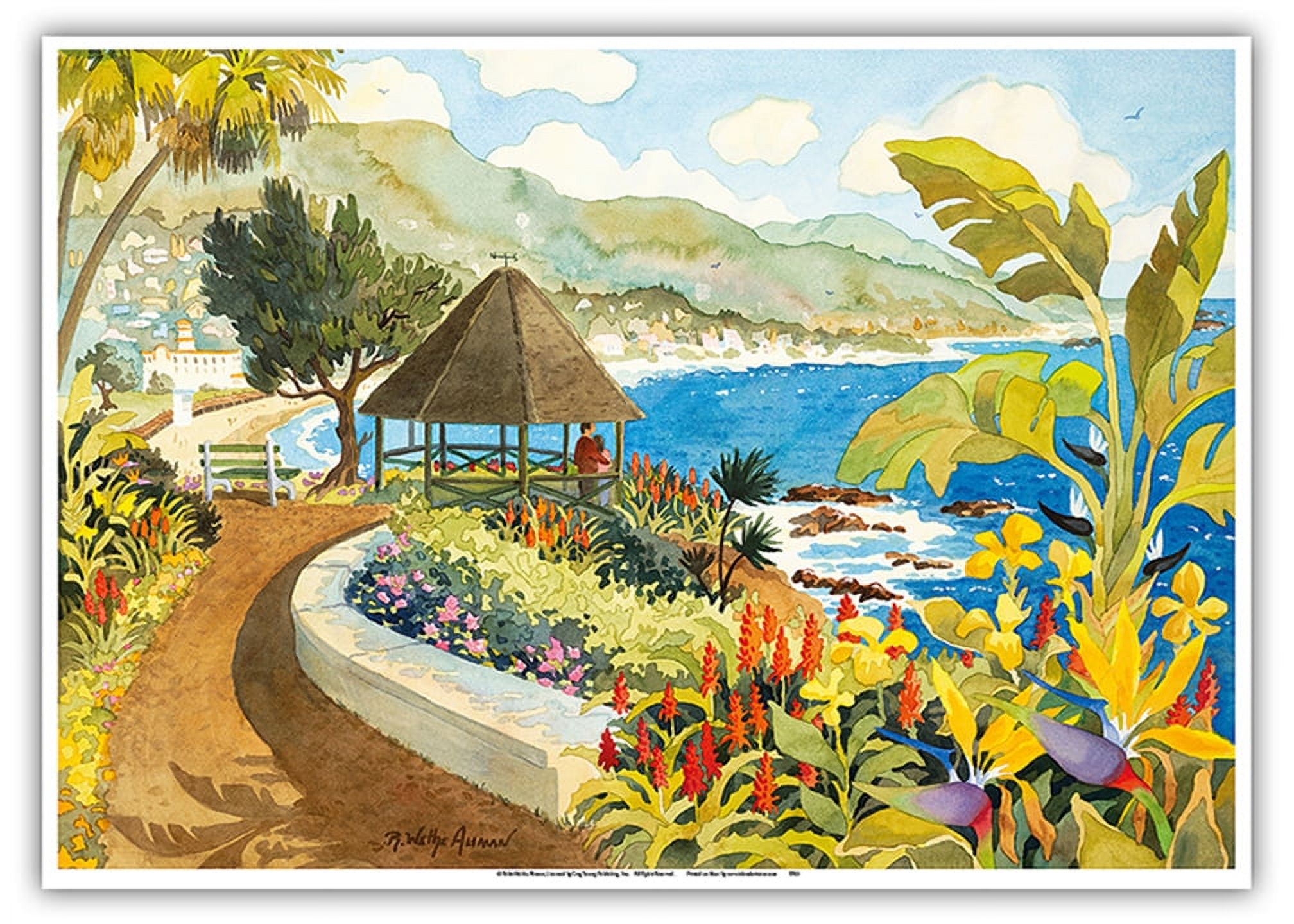 Laguna Gazebo - Heisler Park - Laguna Beach California - From an ...