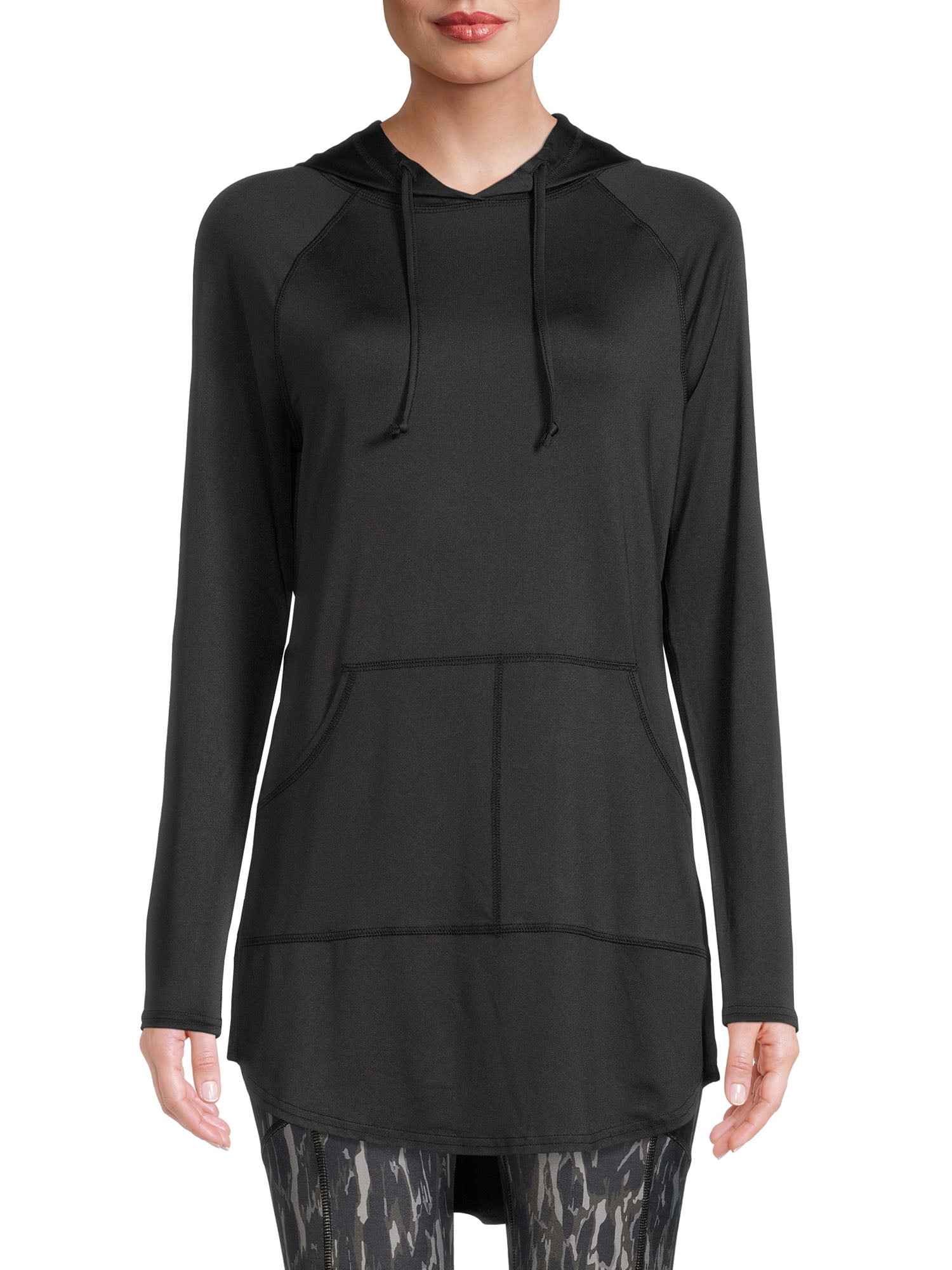 Laguna Women's Long Sleeve Hooded Cover-Up Dress Quick-Drying Soft ...