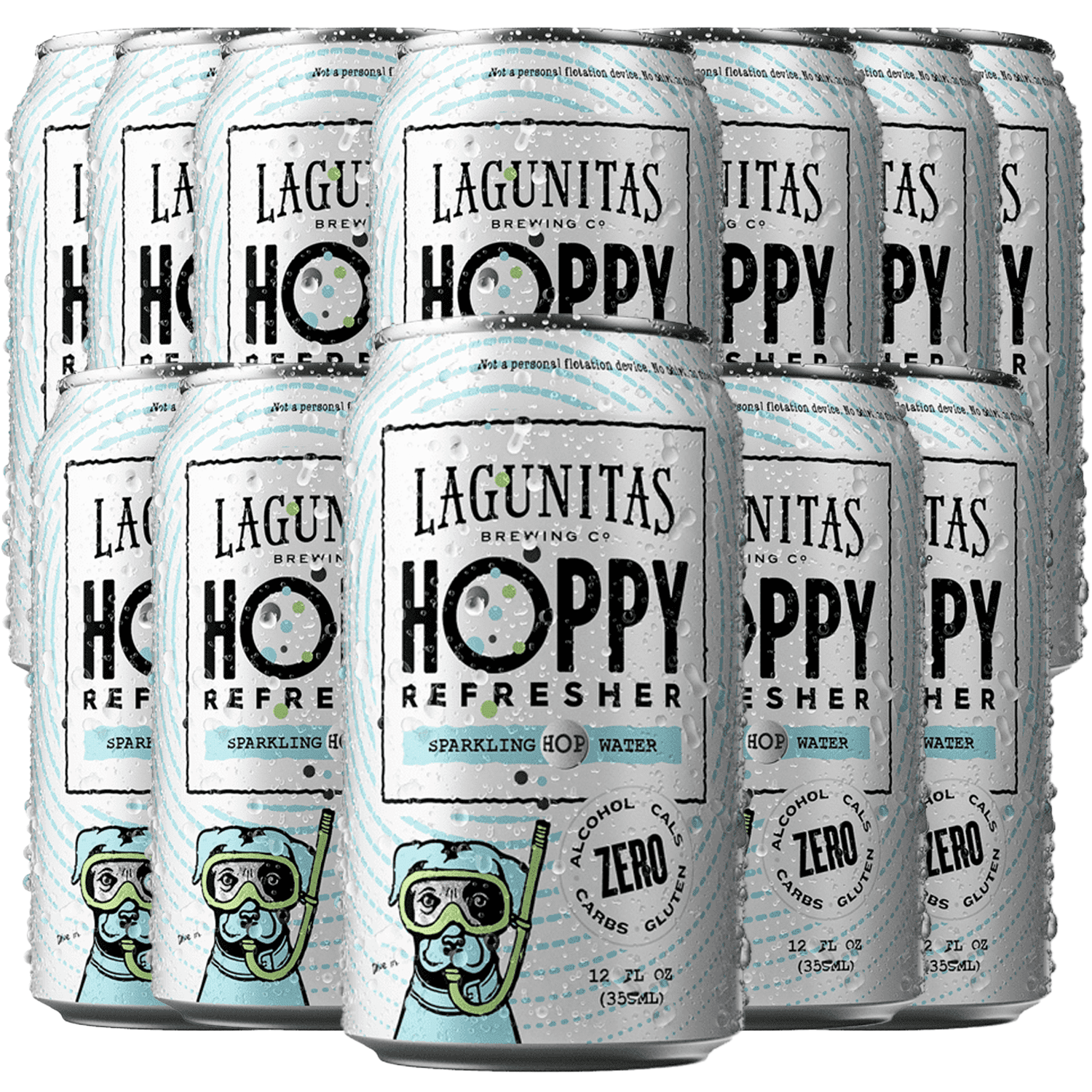 Lagunitas Hoppy Refresher Non-Alcoholic Hop Water Drink | Refreshing ...