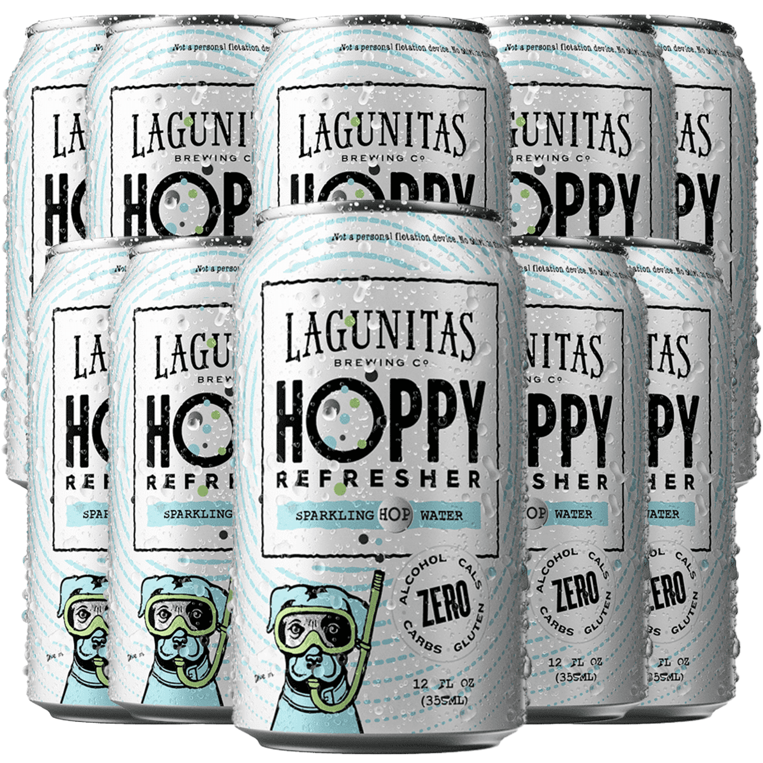 Lagunitas Hoppy Refresher Non-Alcoholic Hop Water Drink | Refreshing ...