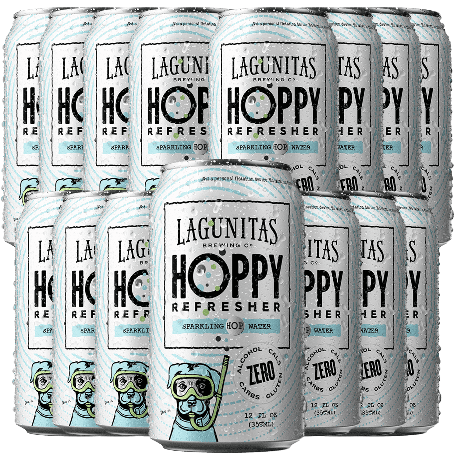 Lagunitas Hoppy Refresher Non-Alcoholic Hop Water Drink | Refreshing ...