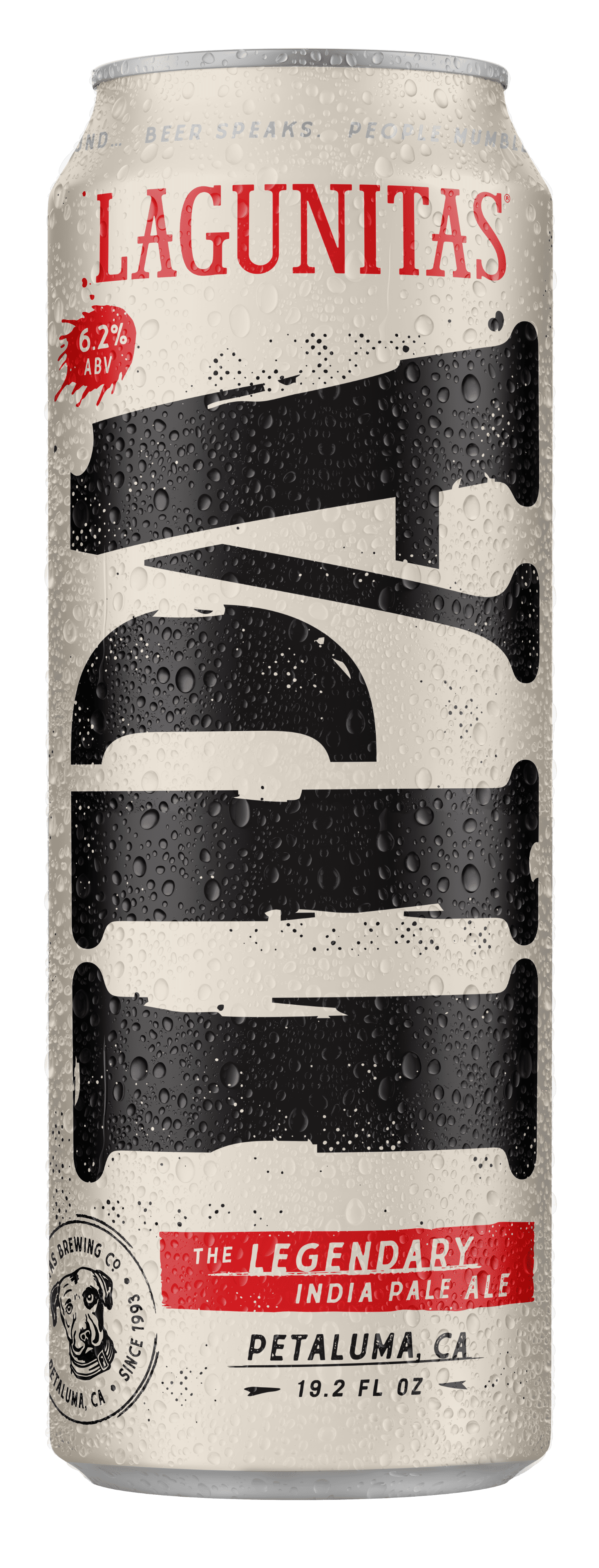 Lagunitas IPA Beer, Single 19.2 fl. oz. Can, 6.2% Alcohol by Volume ...