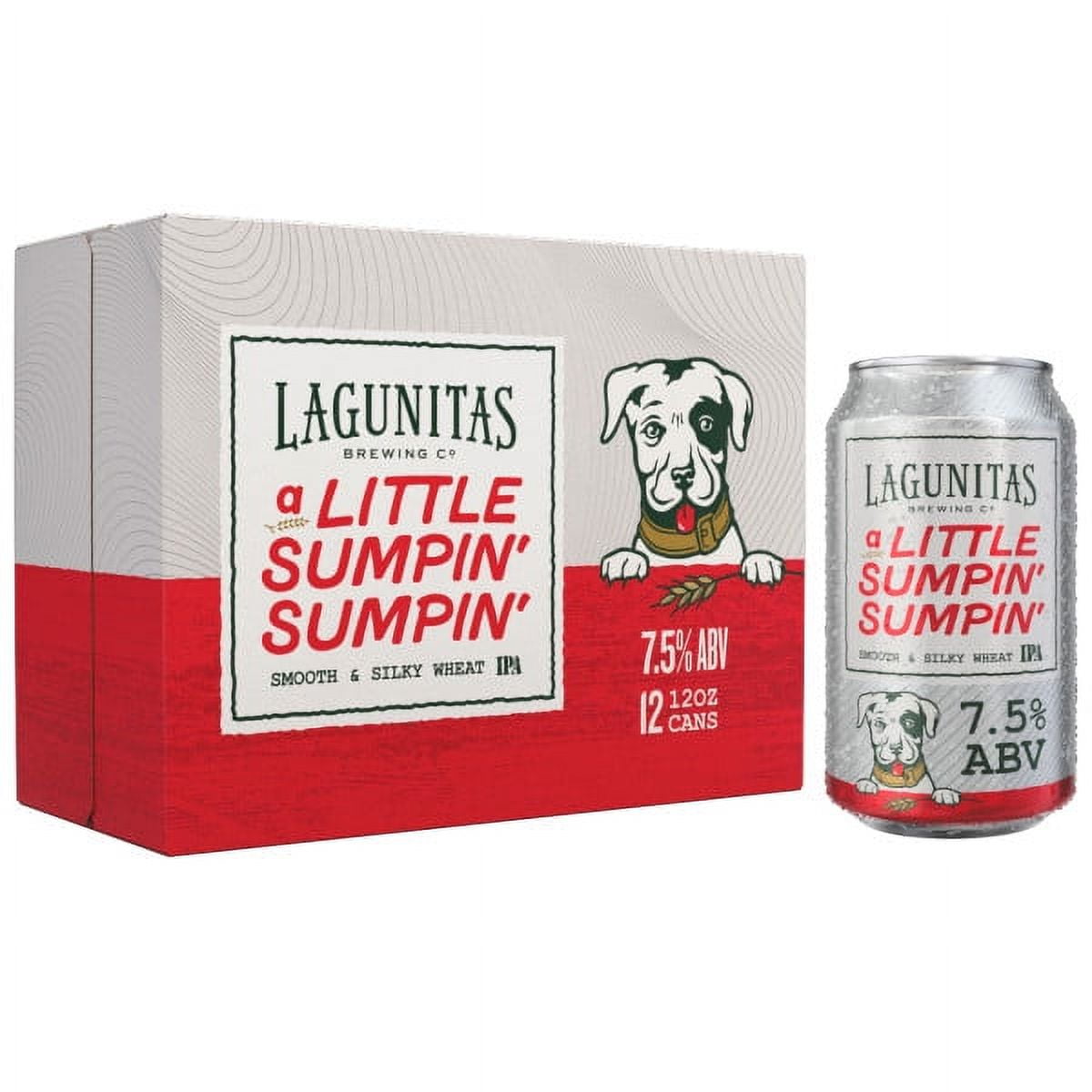 Lagunitas Little Sumpin' Sumpin' Wheat Ale Beer, 12 Pack 12 oz. Cans ...
