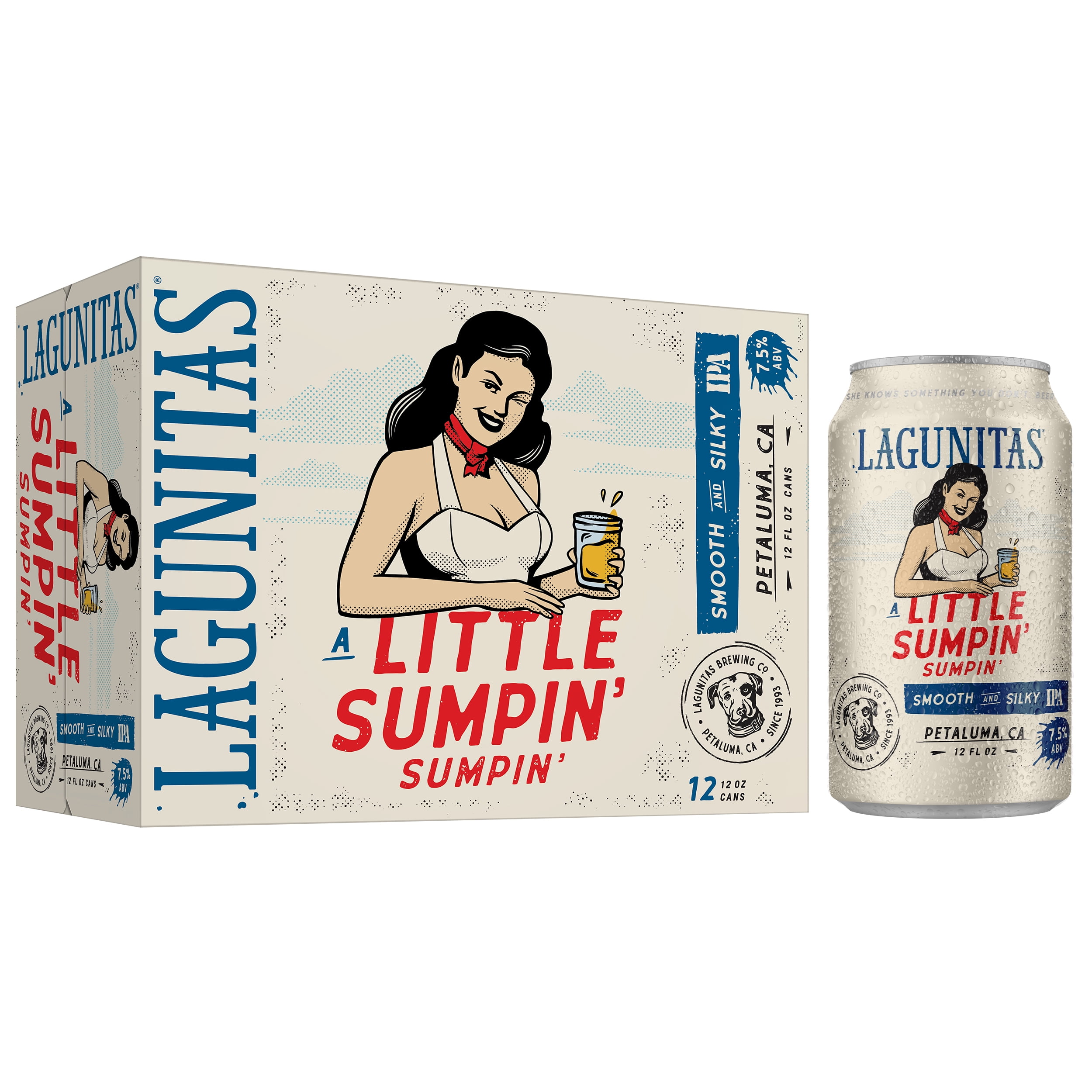 Lagunitas a Little Sumpin' Sumpin' Wheat Ale Beer, 12 Pack 12 oz. Cans ...