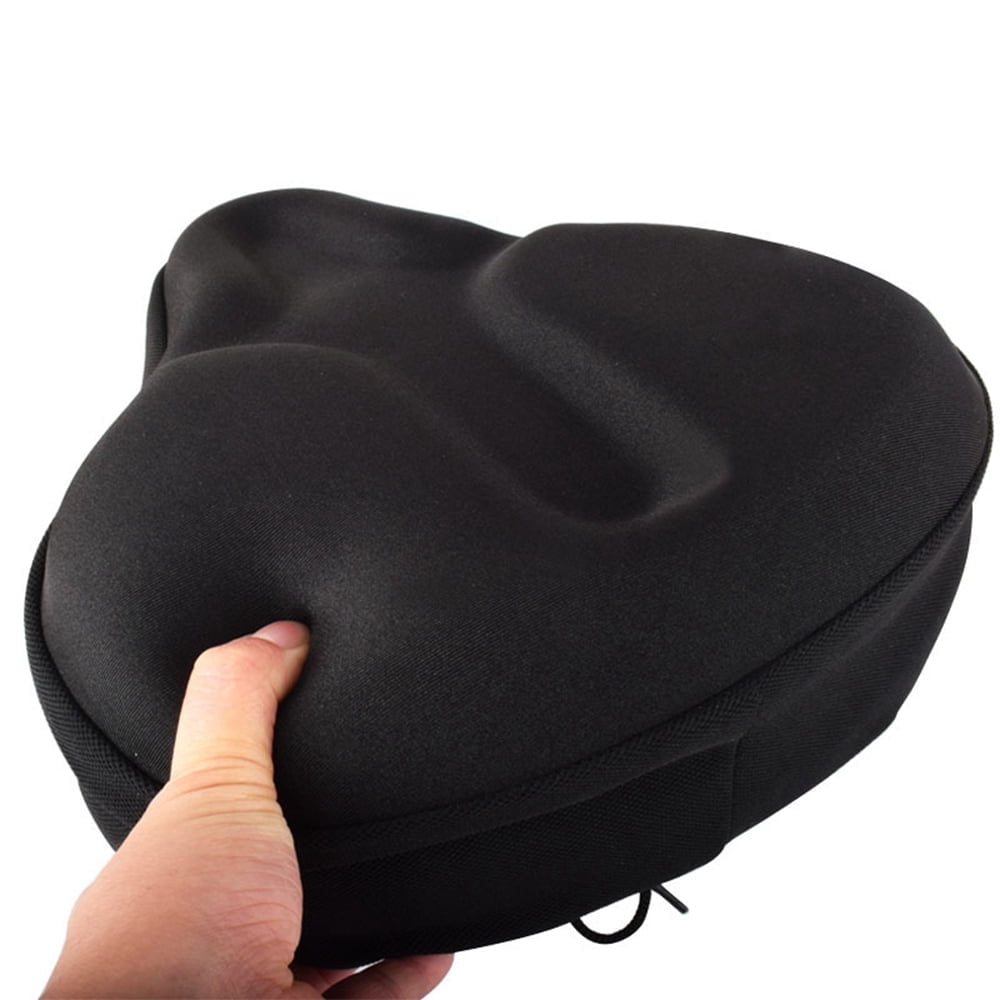 Lagwa Memory Foam Bike Seat Cushion, Comfortable Soft Gel Bicycle ...