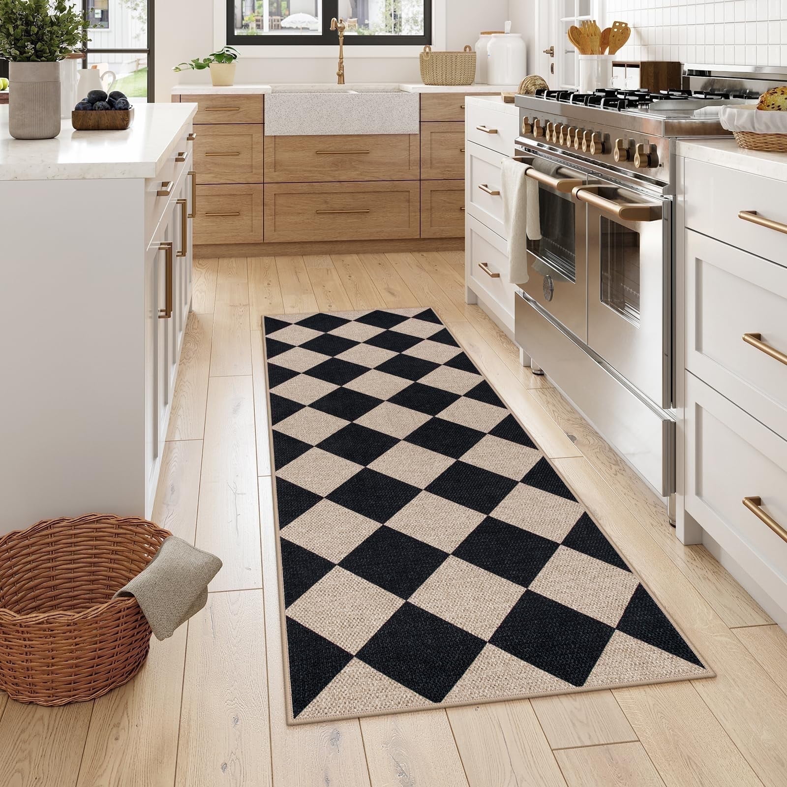 Walmart Black Friday Deals 2025 - Lahome 2'x6' Checkered Easy Jute ...