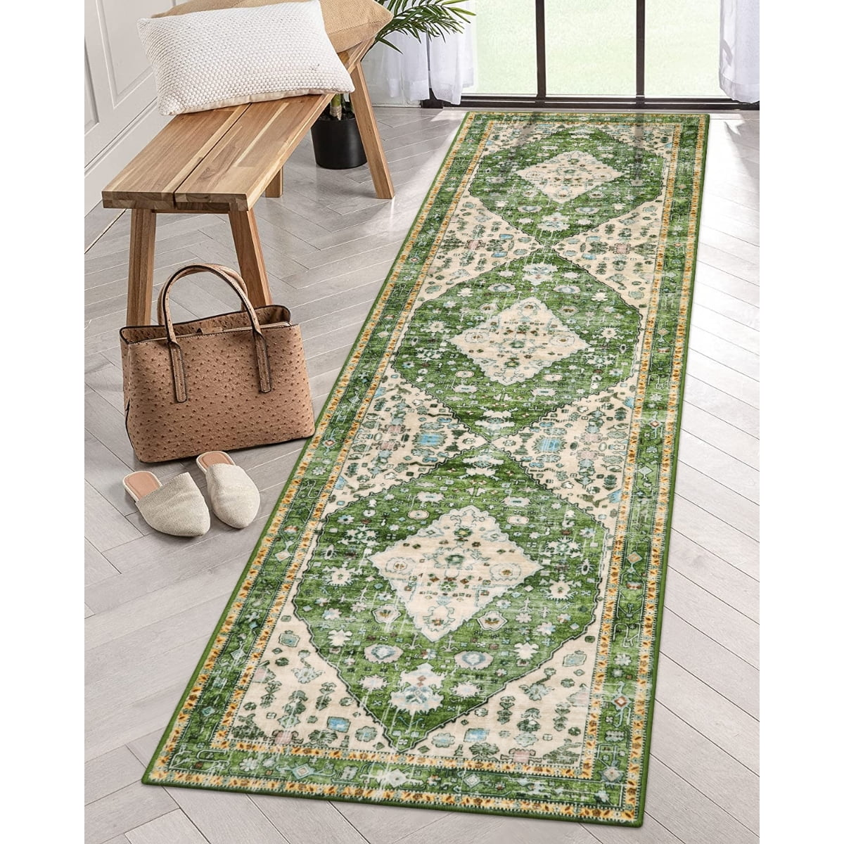 Lahome 2'x8' Runner Rug for Hallway,Area Rugs for Living Room,Machine ...