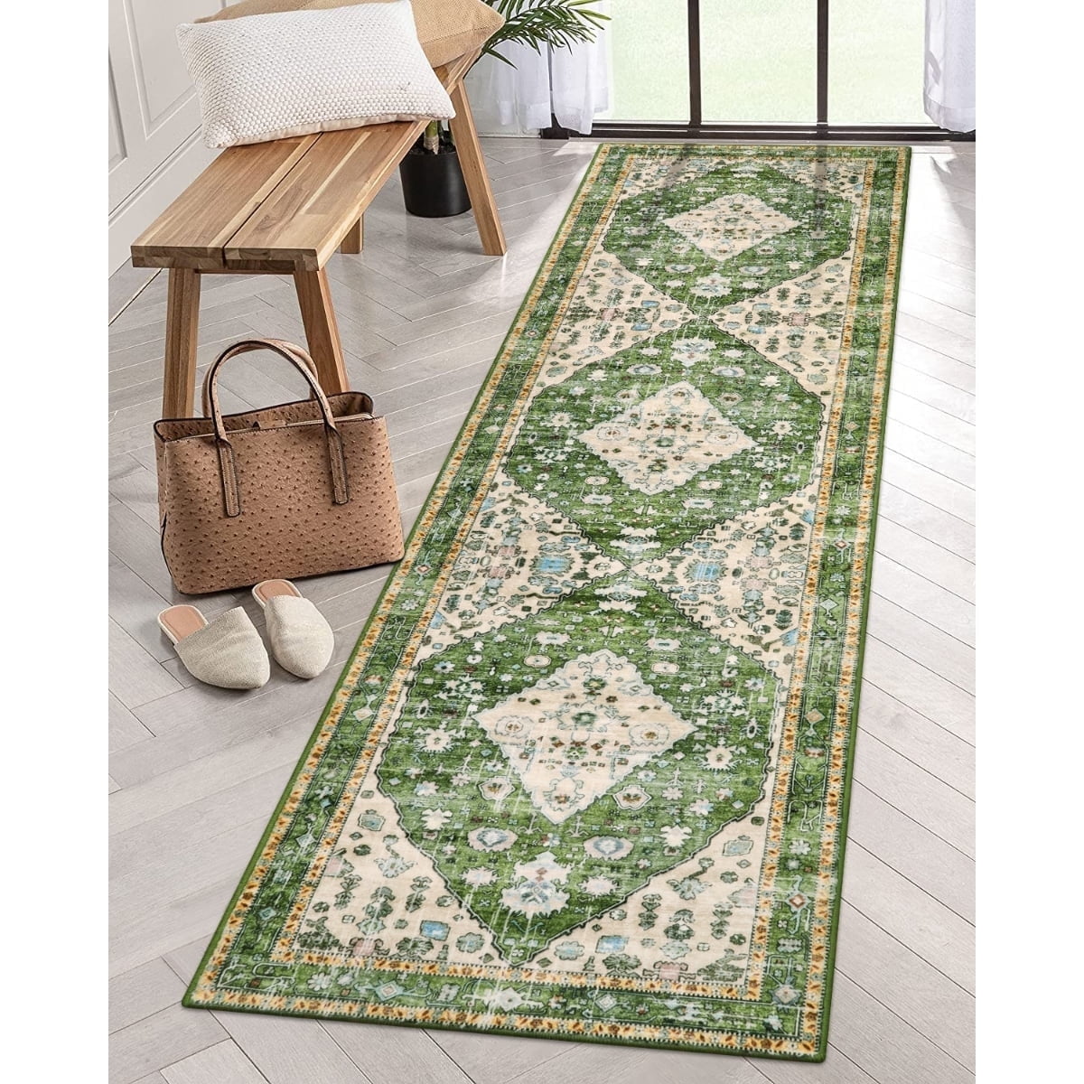 Lahome 2'x8' Runner Rug for Hallway,Area Rugs for Living Room,Machine ...
