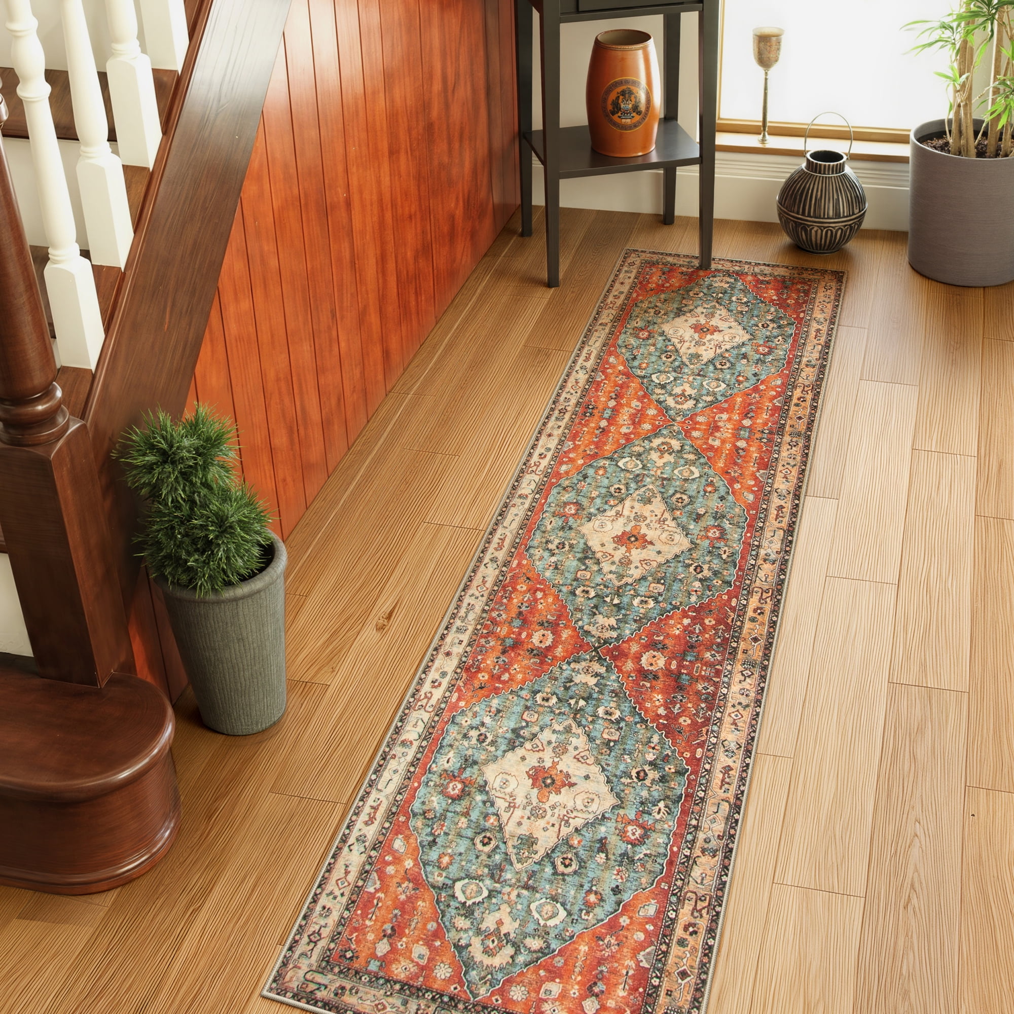Lahome 2'x8' Runner Rug for Hallway,Area Rugs for Living Room,Machine ...
