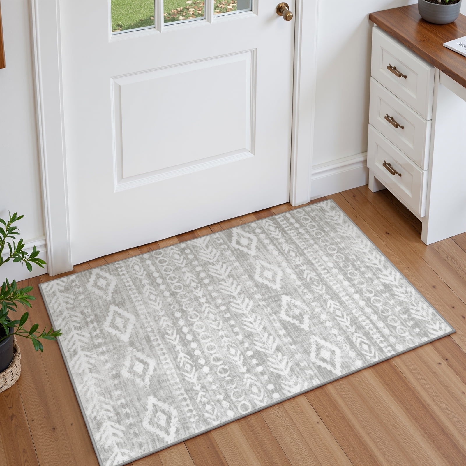 Lahome Decor 2'x 3' Modern Moroccan Trellis Rug,Area Rug Shaggy High ...