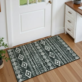 HOOWIFFY Non-Slip Rug Sticker Black Strong Adhesive for Sealing No ...