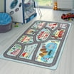 Kids Carpet Playmat Rug 59"x39.4", Car Rug for Kids Cars, Non-Slip Town ...