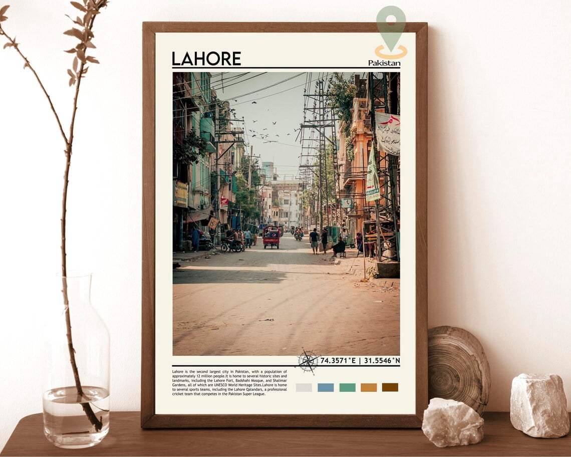 Lahore Print, Lahore Art, Poster, Lahore Photo, Lahore Poster Print ...