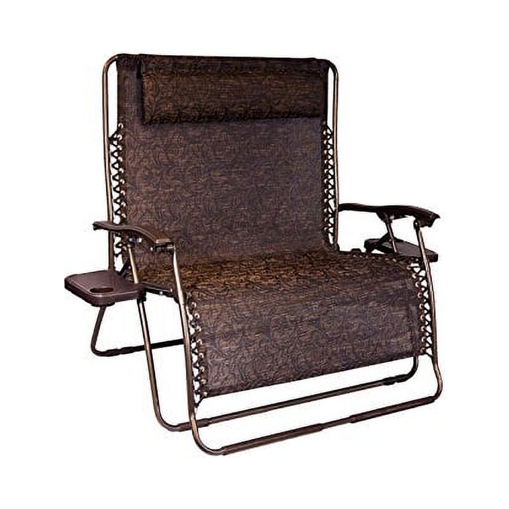 Laid Back - 2-Person Gravity Free Recliner - Lonuge Chair, Pillow and ...