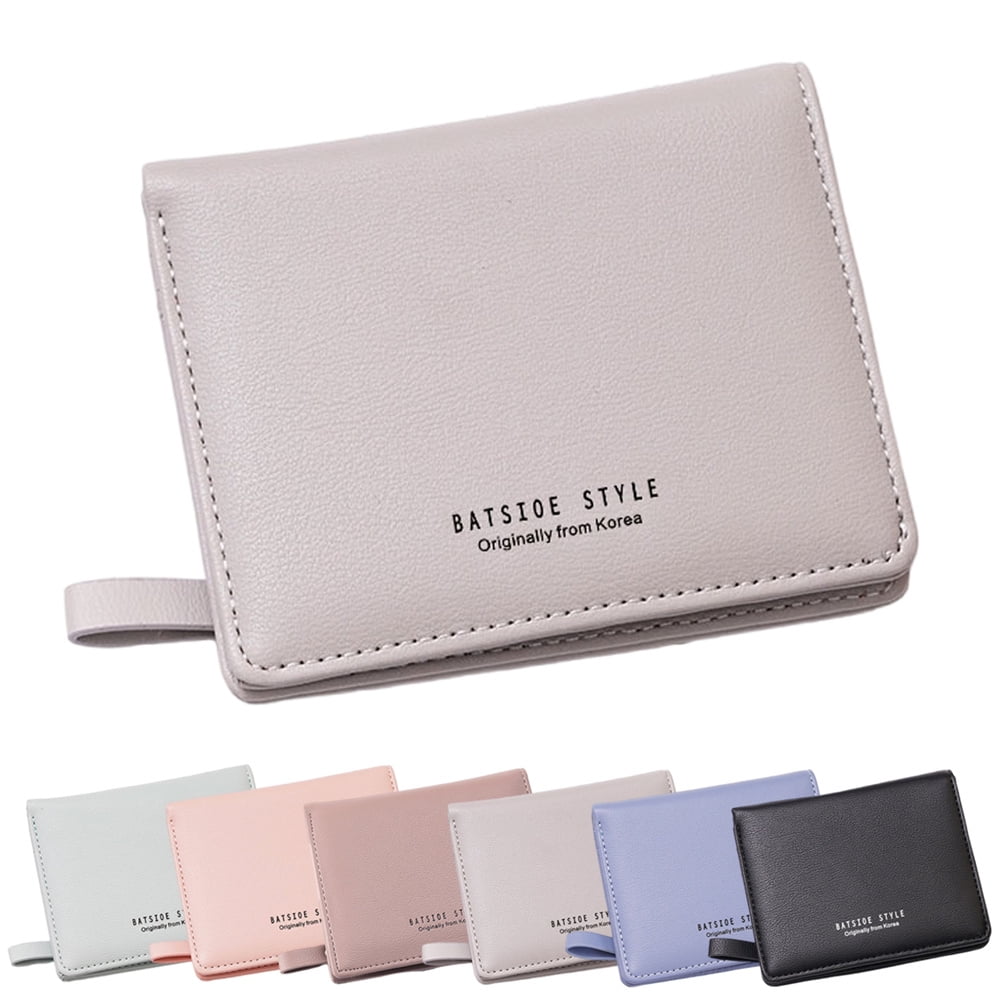 Laidan Women's Wallet Cute Zipper Short Wallet Mini Wallets Money Bag ...