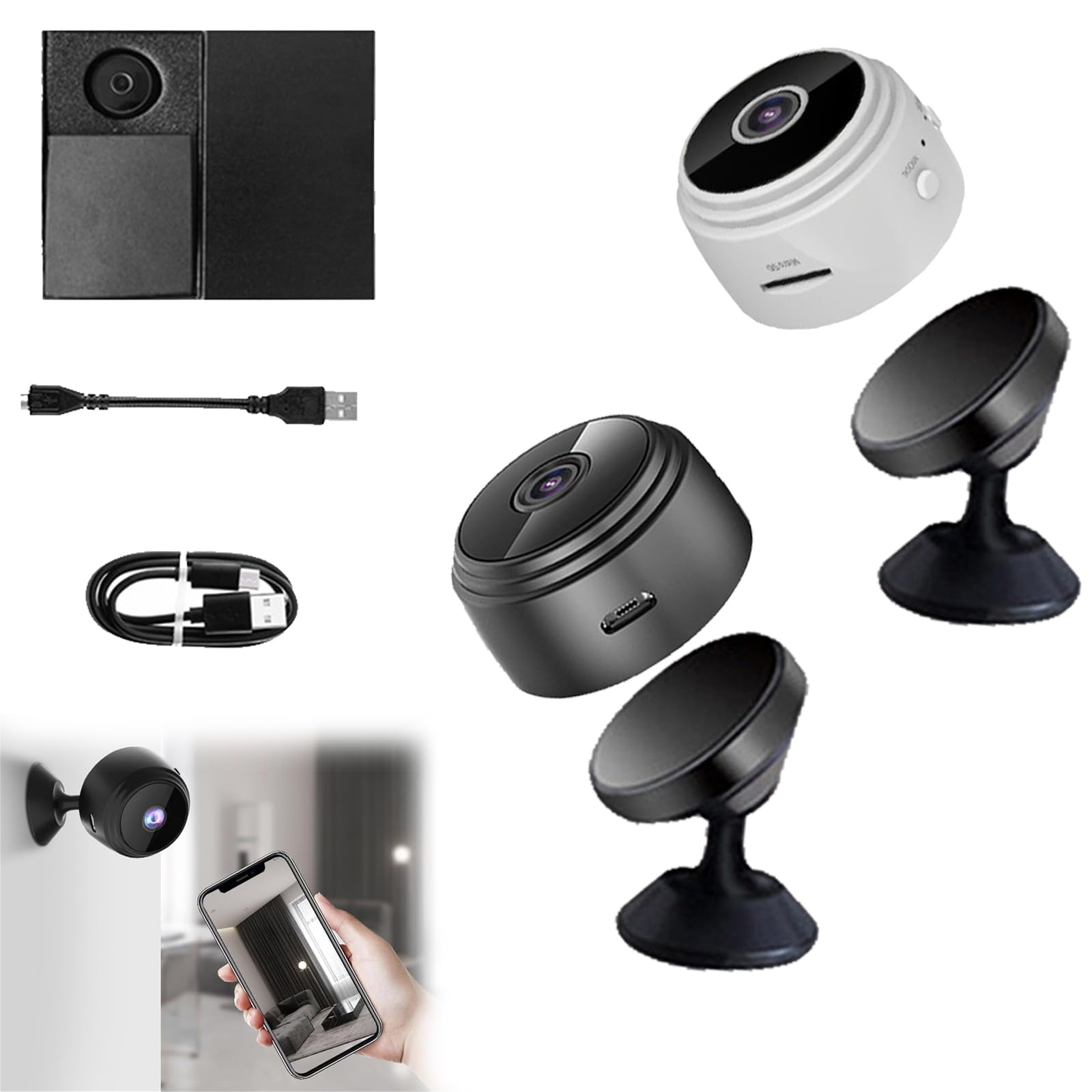 Laidanyou Cameras, Secret Scope Camera, Secret Scope Mini 1080p Indoor ...