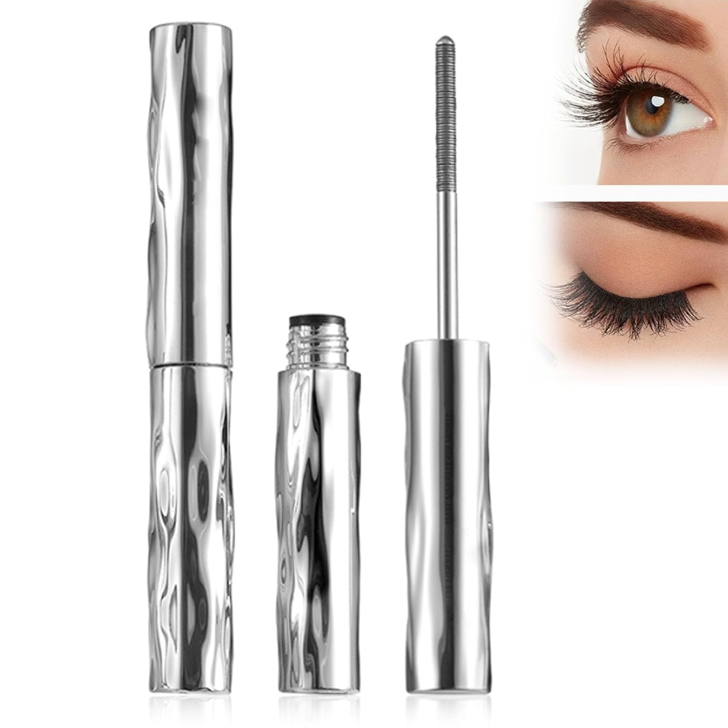 Laidanyou Mascara, Laidanyou Small Steel Mascara, Steel Pipe Eyelash Primer, 3d Curling ...