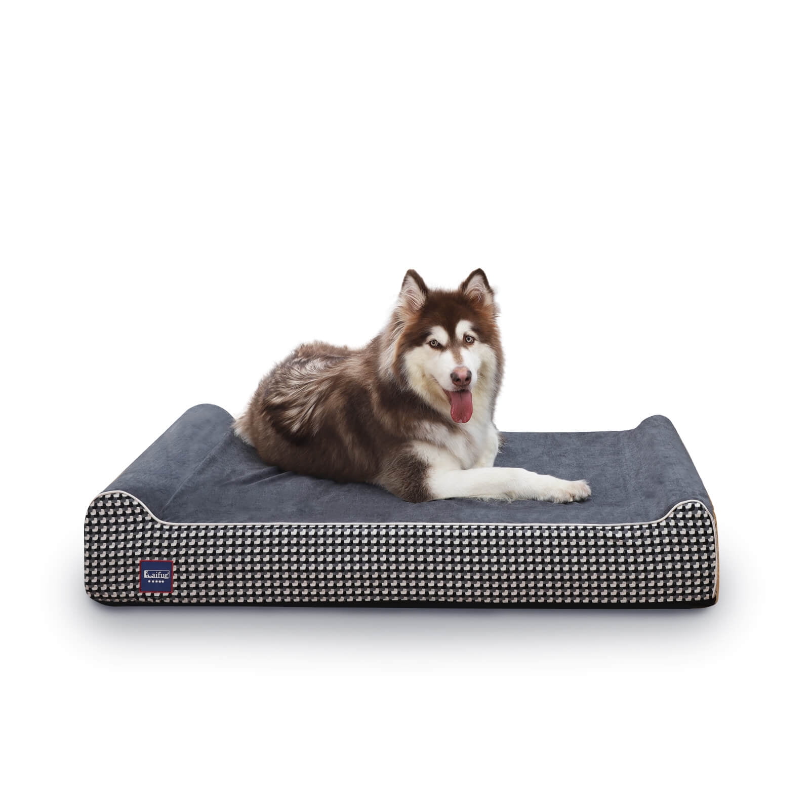 Laifug Extra Large Dog Bed with Orthopedic Memory Foam, Dog Pillow ...