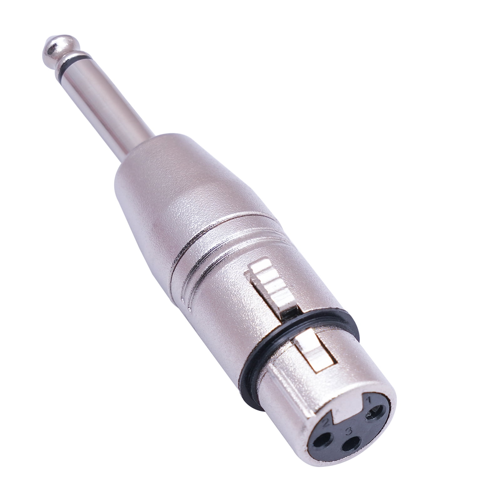Laikoutd 1/4 to 3Pin Female Adapter Female 3Pin to 1/4 Stereo Balanced ...
