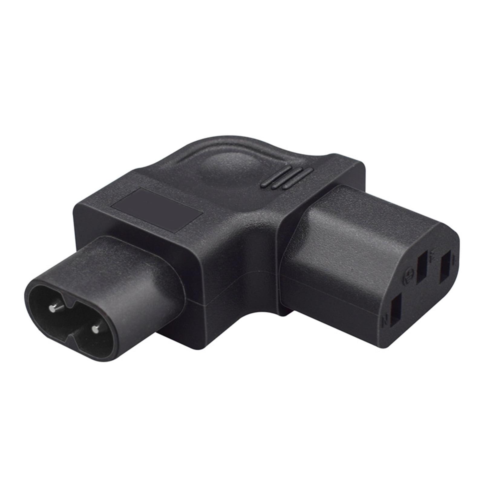 Laikoutd Power Cable Adapter IEC320 C8 to C13 Male to Female Right ...