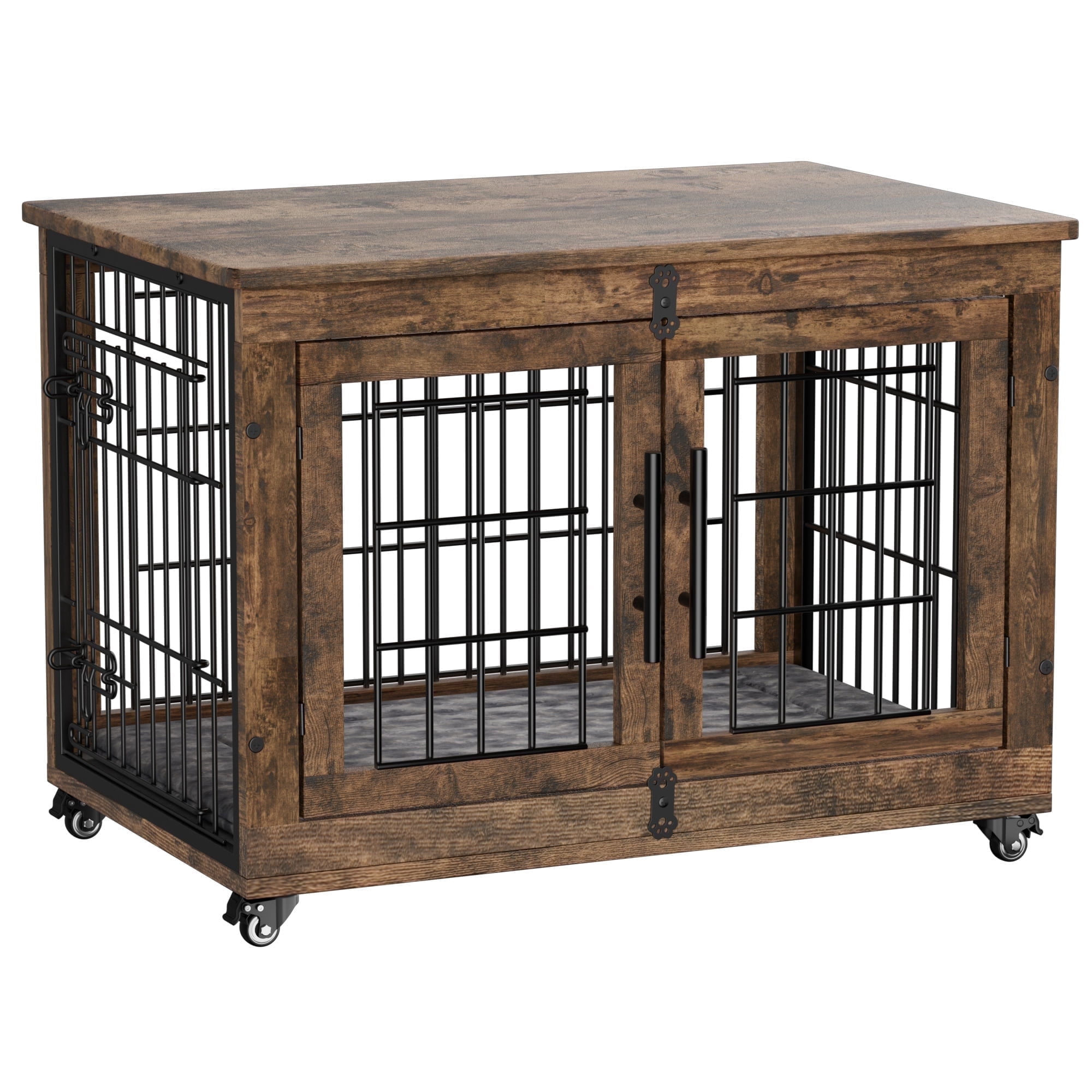 LainTene Dog Crate Furniture, Dog Kennels for Inside with Pads and ...