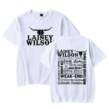 Lainey Wilson Country's Cool Again 2024 Tour WHITE T- Shirt Countrys ...