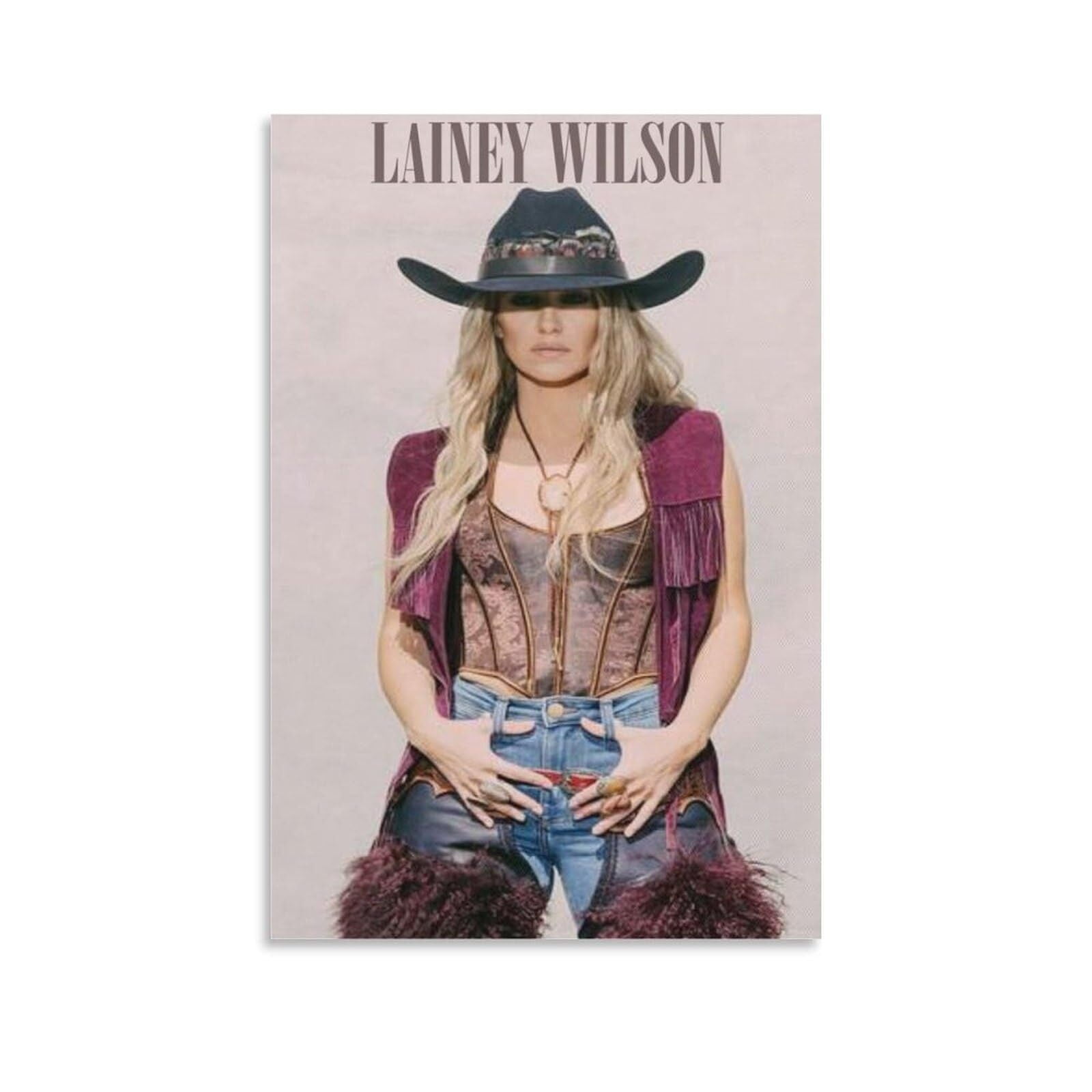 Lainey Wilson Canvas Poster Bedroom Decoration Landscape Office ...