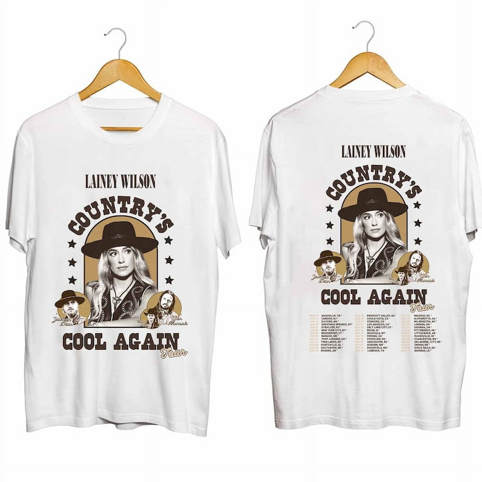 Lainey Wilson Country’s Cool Again Tour 2024 Shirt, Lainey Wilson Fan ...